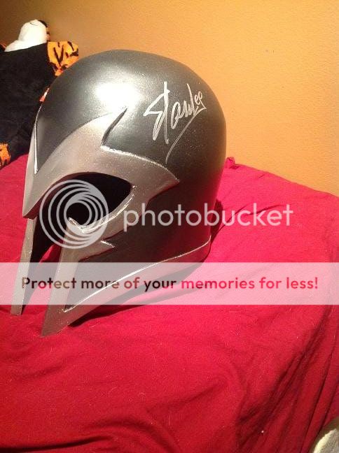 Magneto/Shaw Helmet... Signed by Stan Lee! | RPF Costume and Prop Maker ...