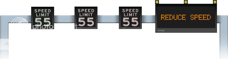 Electronic Regulatory Signs