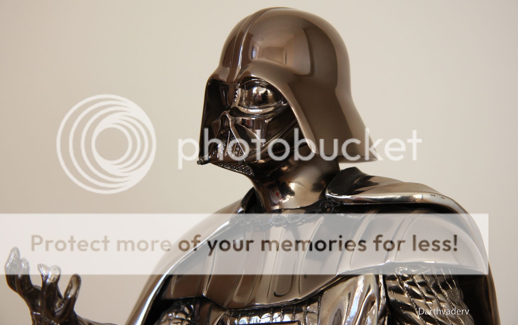 The Prop Den • ROTS Darth Vader- Gentle Giant Chrome plated