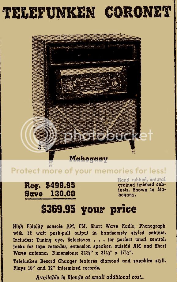 Cool Telefunken Score :) | Audiokarma Home Audio Stereo Discussion Forums