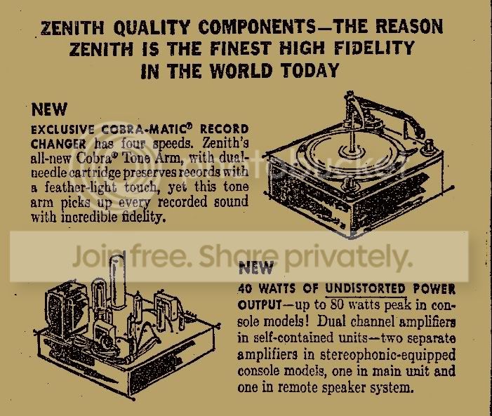 Zenith console... but different | Audiokarma Home Audio Stereo ...