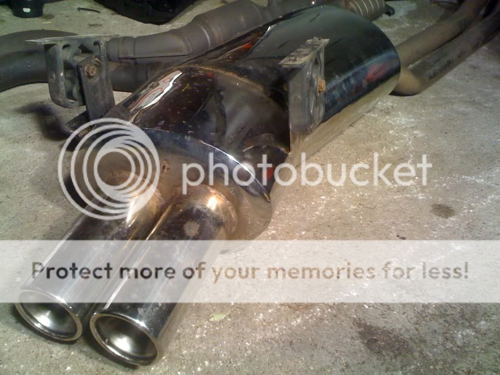 E36 CT: s52 stock headers, obdII midpipe, polished e36 exhaust